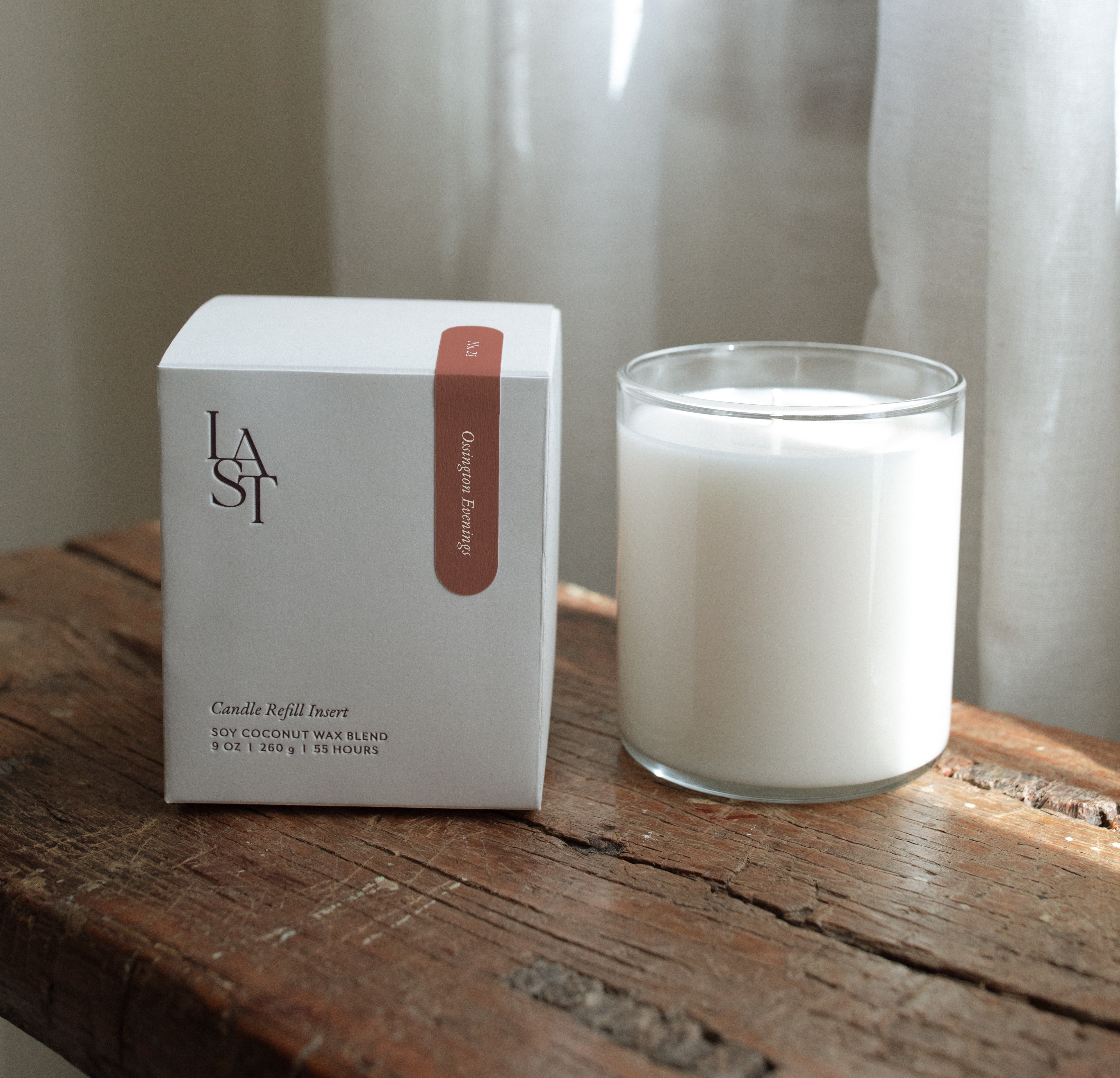Square Rosso Levanto Refillable Candle – LAST Candle Company